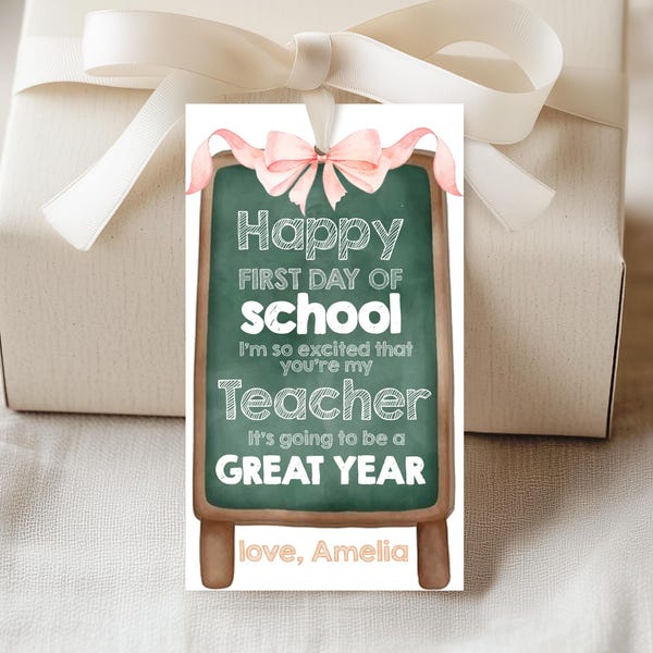 Chalkboard Gift Tags - 60+ Gift Ideas for 2025