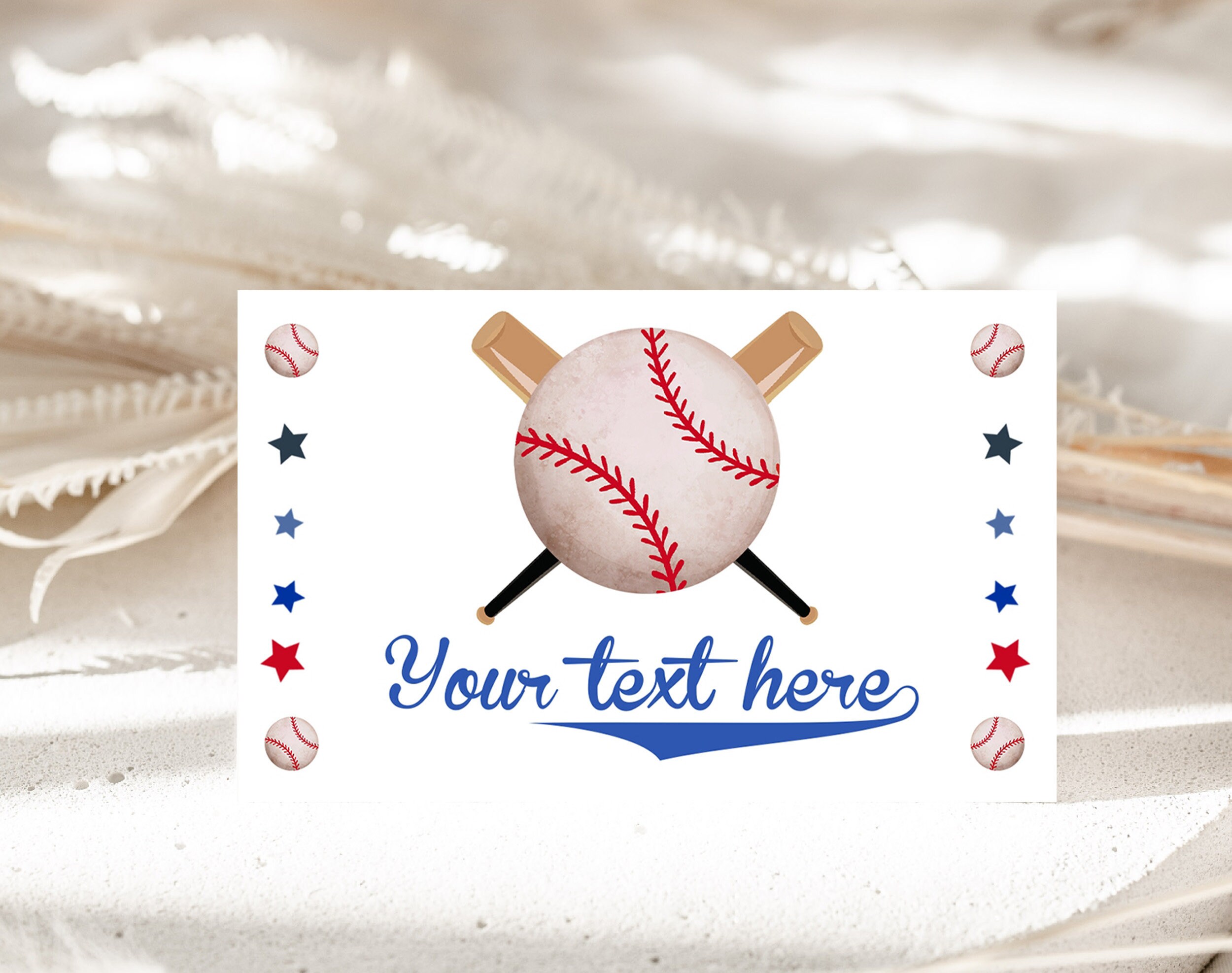 Baseball Baby Shower Food Tents Softball Birthday Food Labels Sports ...