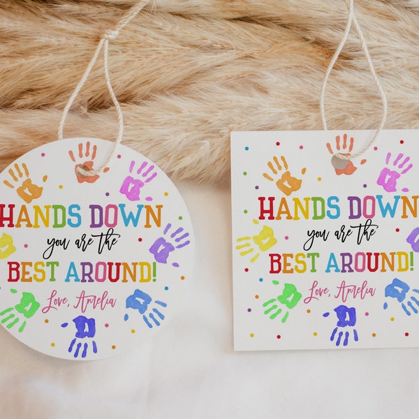 Hands Down Best Around Printable - Etsy