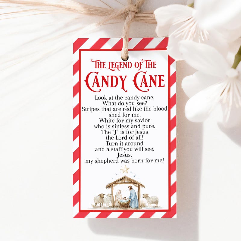 Legend of the Candy Cane - Etsy