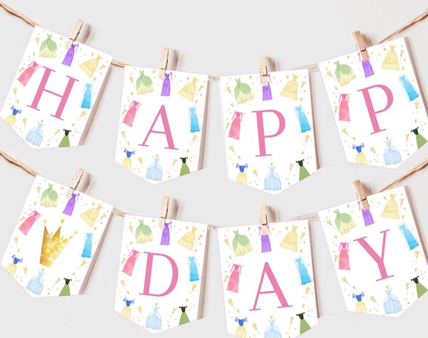 Princess Certificate, Princess Party Favors Instant Download, Printable ...