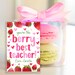 You're the Berry Best Teacher Appreciation Tag Strawberry Printable ...