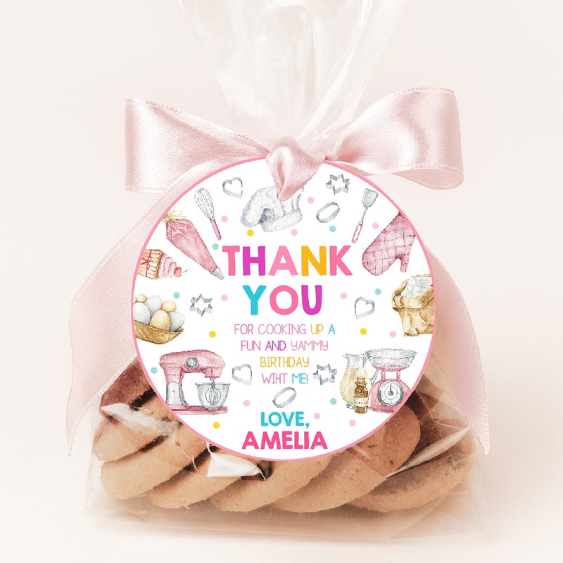 Thank You Bakery Stickers - Etsy