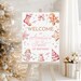 Christmas Cookie Birthday Welcome Sign Sweet One Girl First Birthday ...