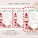 Elf Report Card Christmas Elf Letter From Your Elf Letter to - Etsy