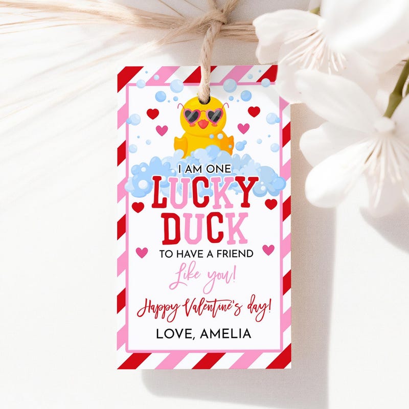 Duck Valentine - Etsy