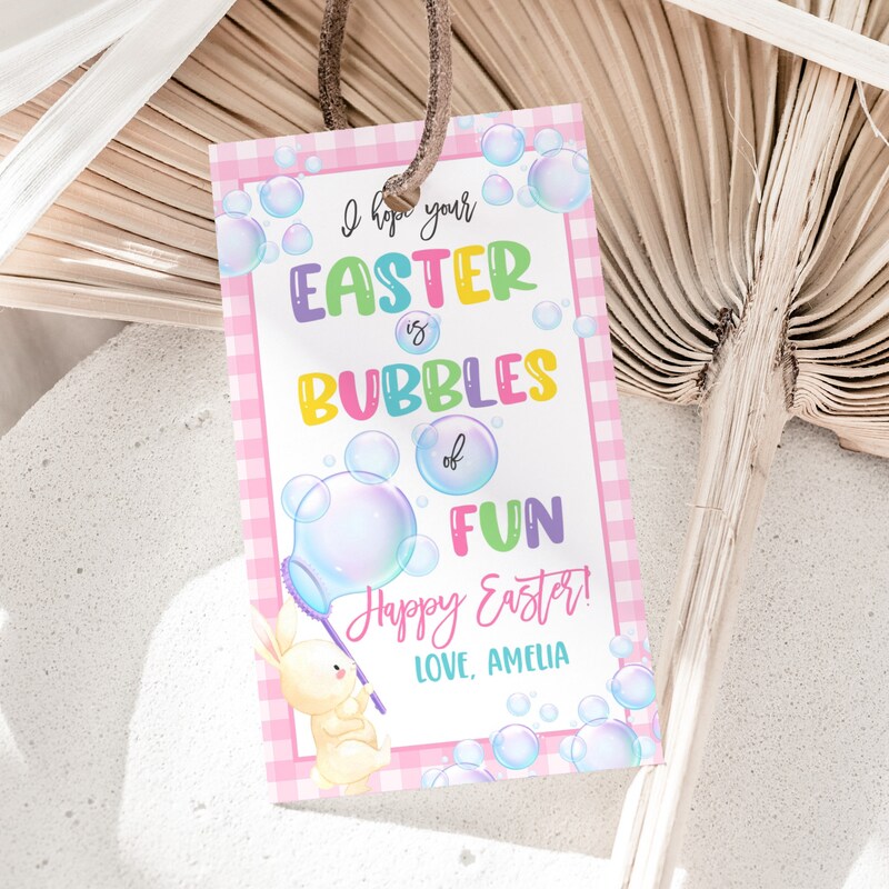 Bubbles Tag - Etsy