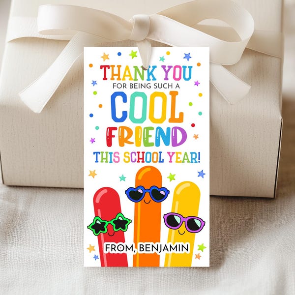 Popsicle Gift Tag - 60+ Gift Ideas for 2026