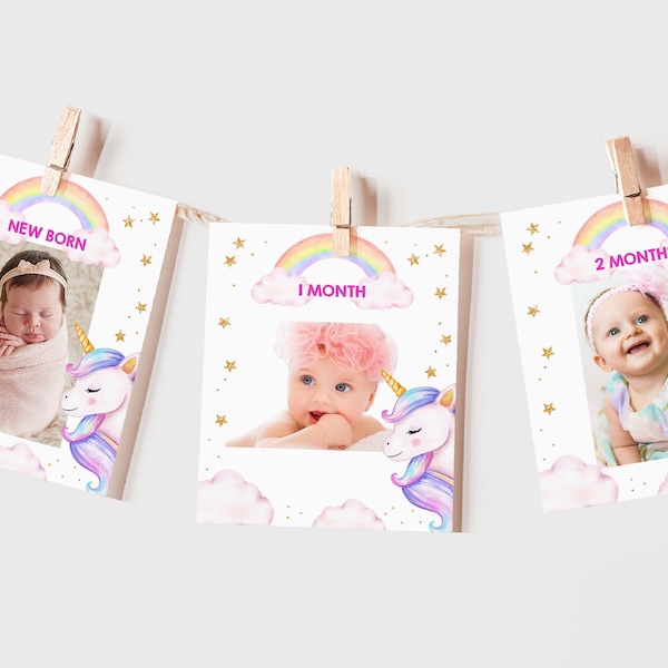 Monthly Photo Banner - Etsy