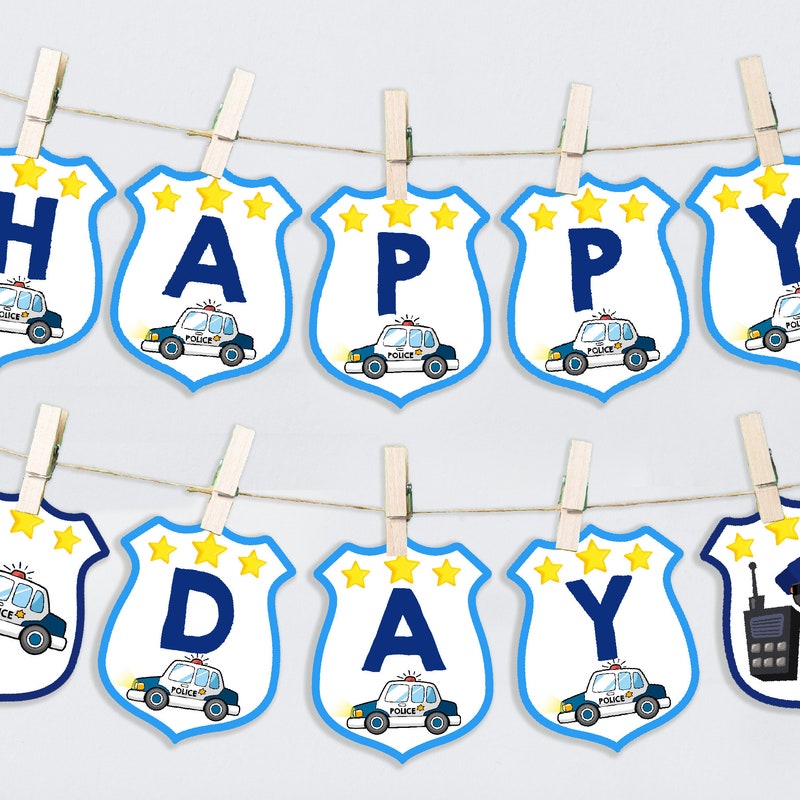 Police Decorations - Etsy