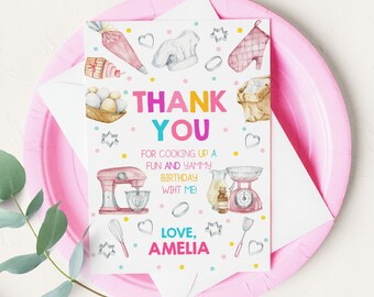 Chef Thank You Card - Etsy