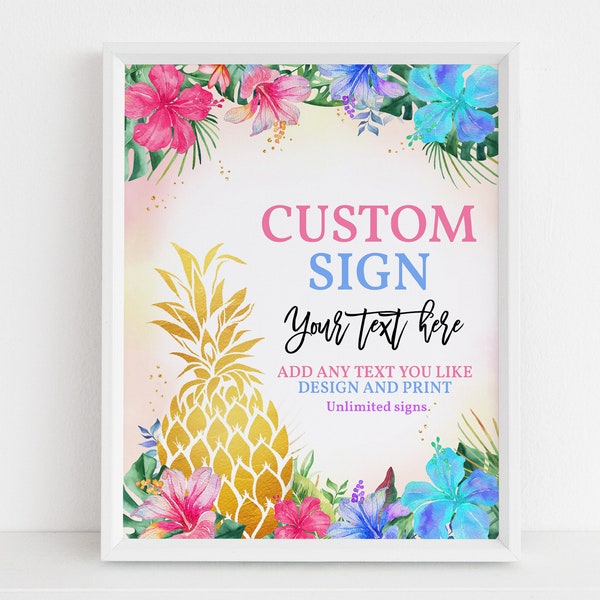 Hawaiian Signs - Etsy