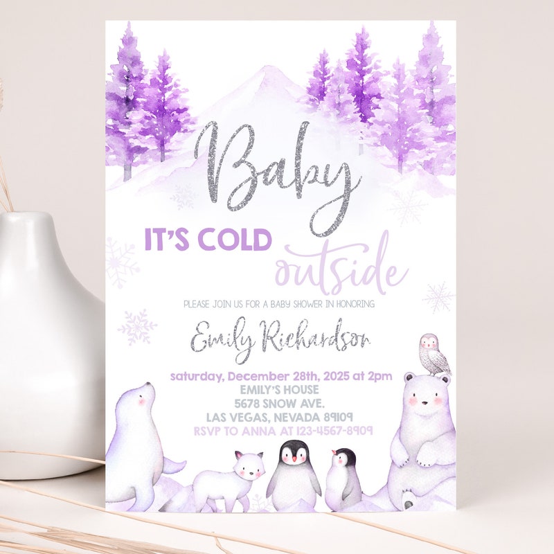 Polar Bear Baby Shower - Etsy