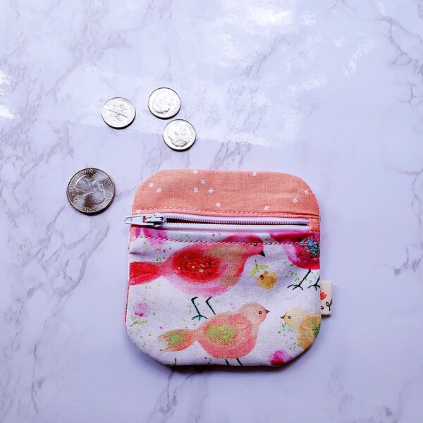 Bird Coin Purse - Etsy