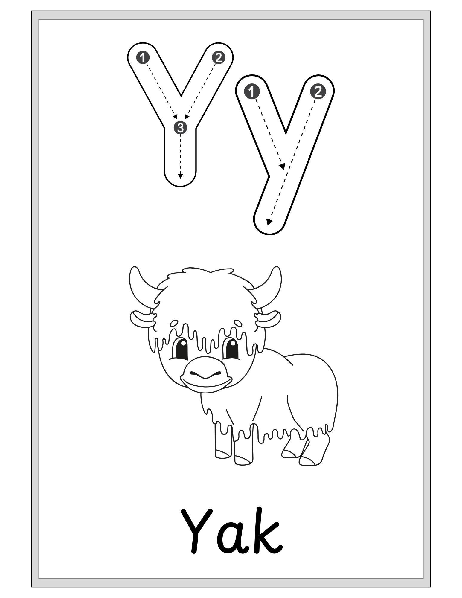 Coloring Book Alphabet - Etsy