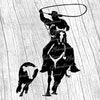 Calf Roper SVG - Roping Svg - Horse Svg - Cowboy Svg - Rodeo Clip Art ...