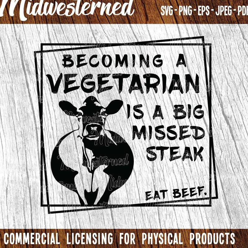 Vegetarian Sign - Etsy