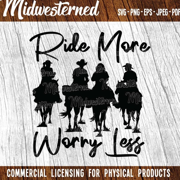 Trail Ride Svg - Etsy