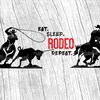 Breakaway Roper SVG Calf Roper Svg Calf Roper Png Rodeo Cowgirl Svg ...