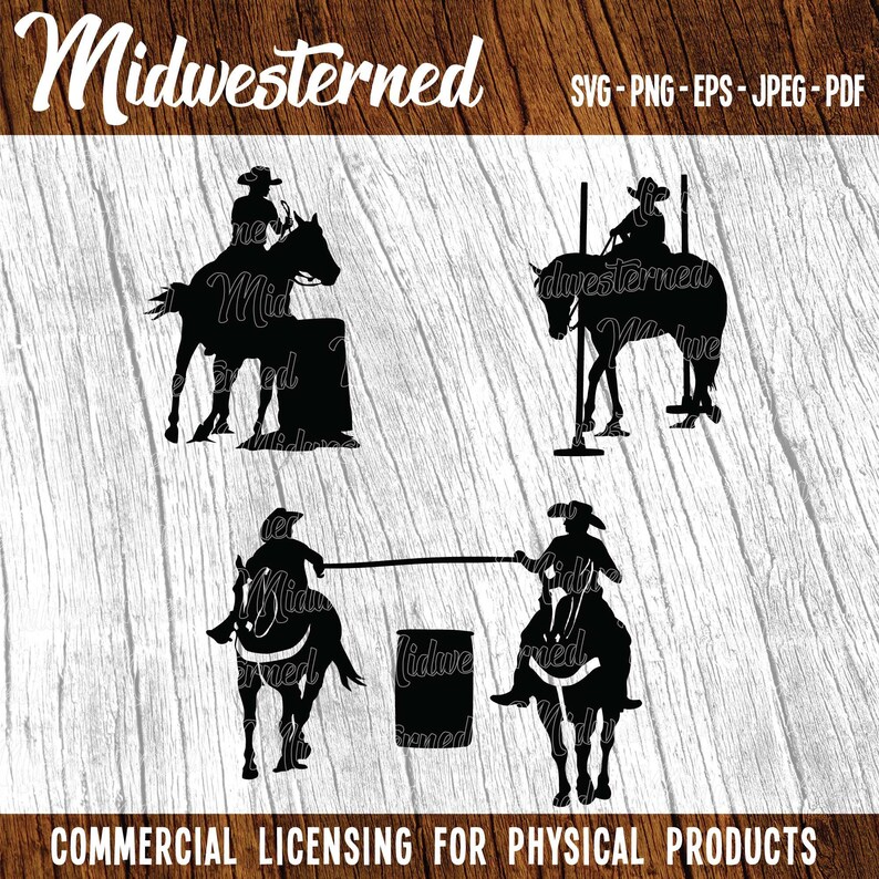 Youth Rodeo Boy Bundle SVG Rodeo Svg Barrel Racing Svg Pole Bending Svg ...