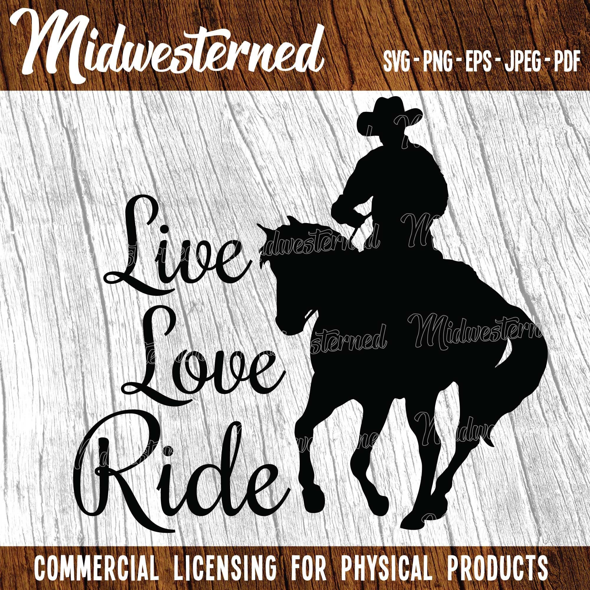 Live Love Ride SVG - Etsy