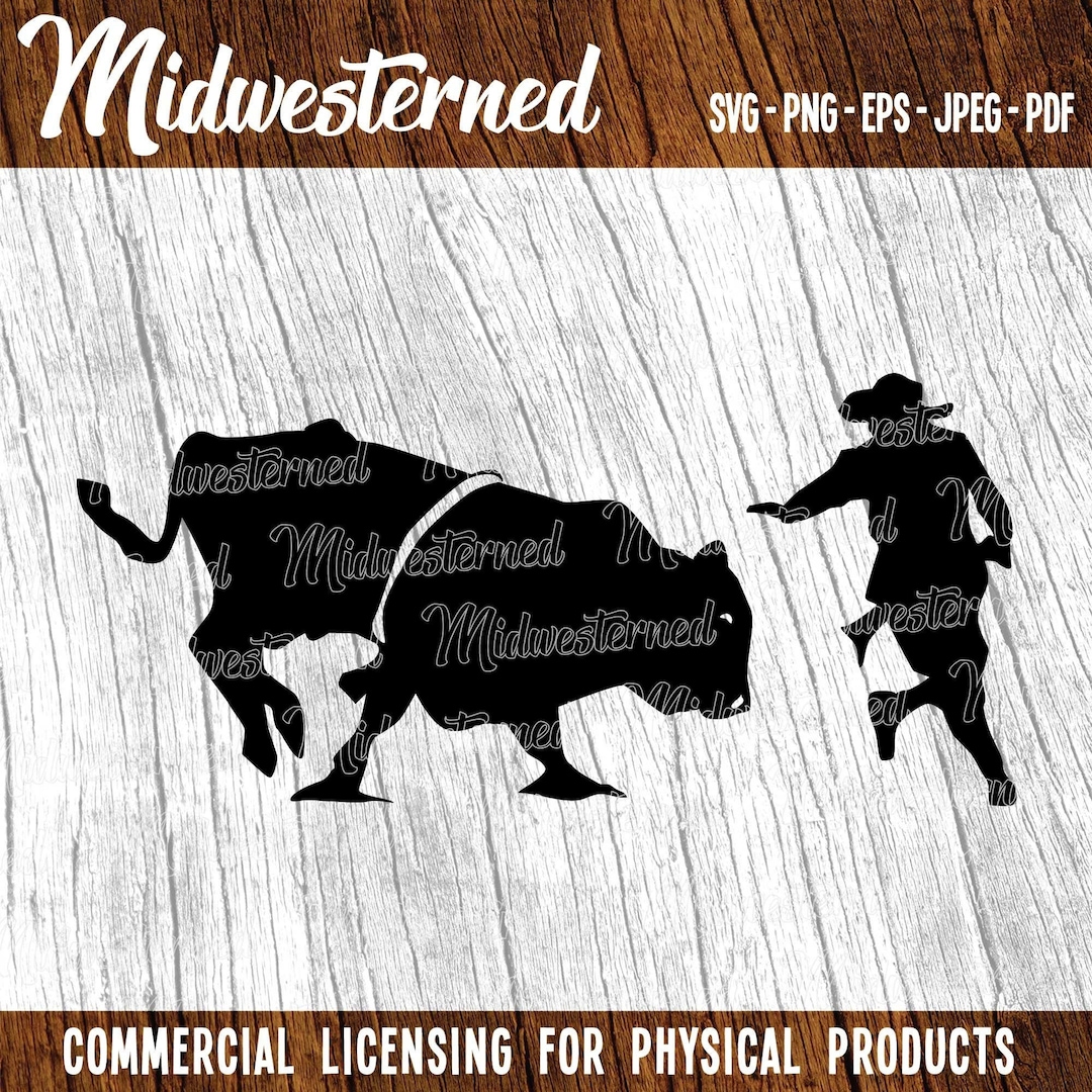 Rodeo Bullfighter SVG - Bull Svg - Rodeo Clown Svg - Bullfighter Png ...