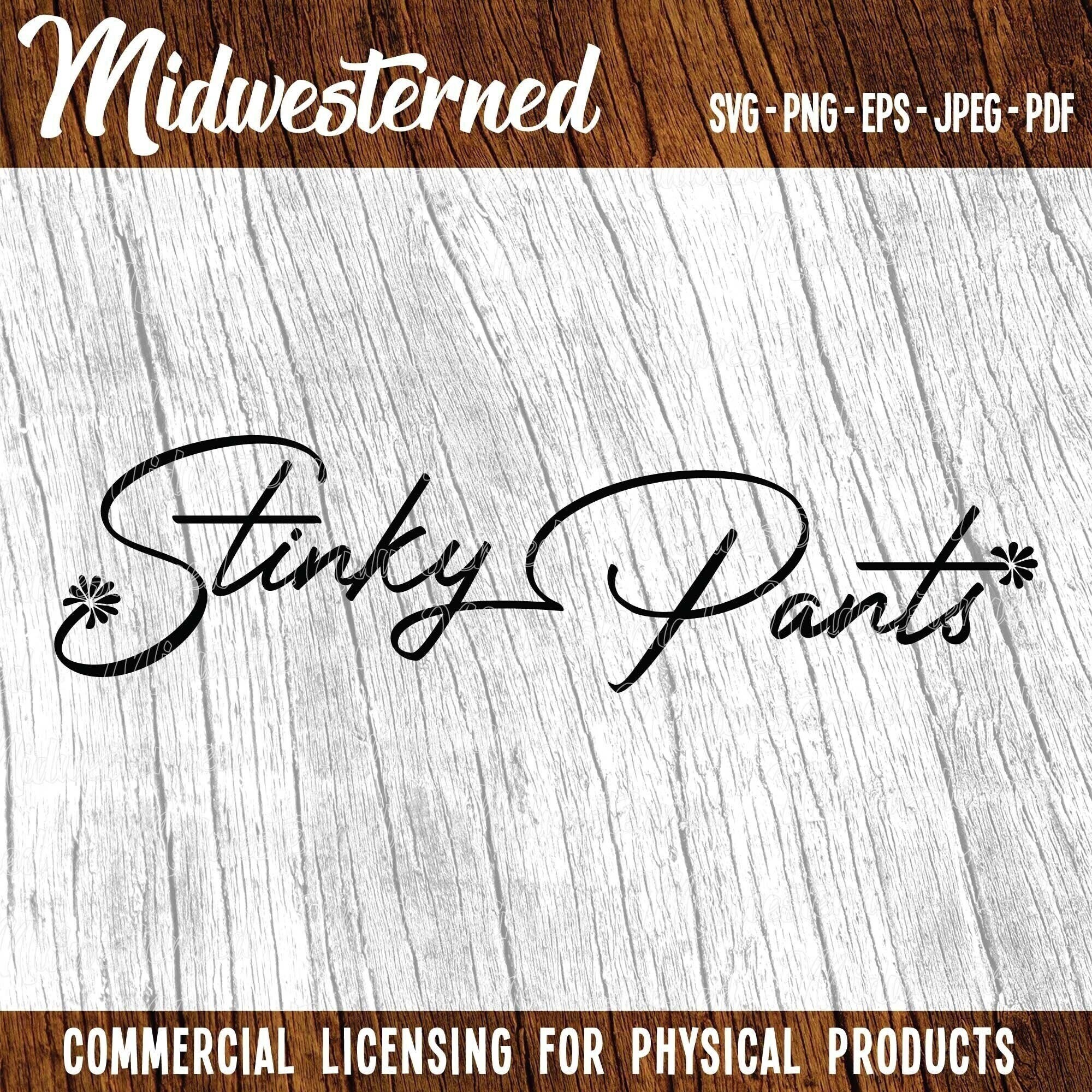 Stinky Pants SVG - Etsy
