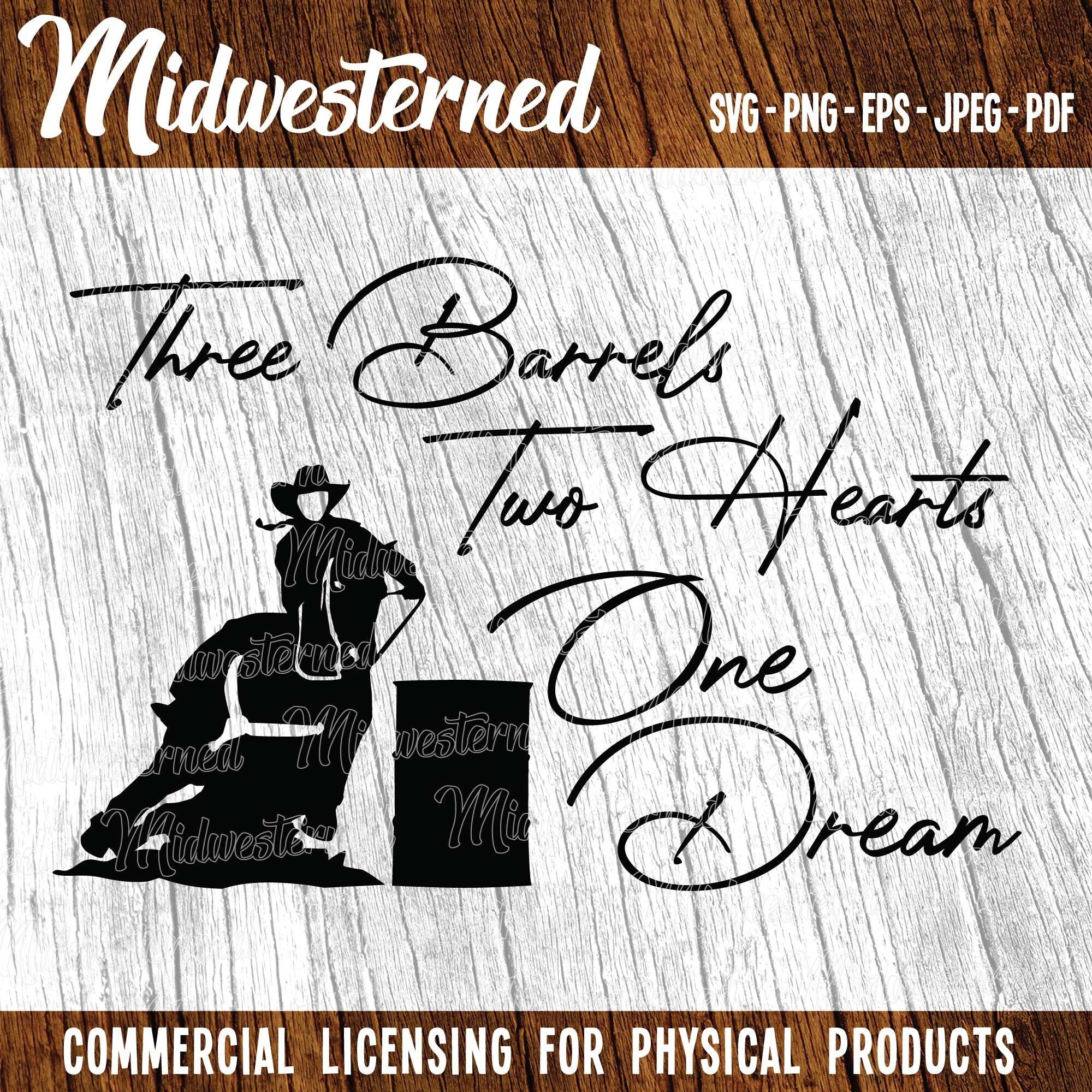 Barrel Racing SVG Barrel Racer Svg Rodeo Clipart Cowgirl - Etsy