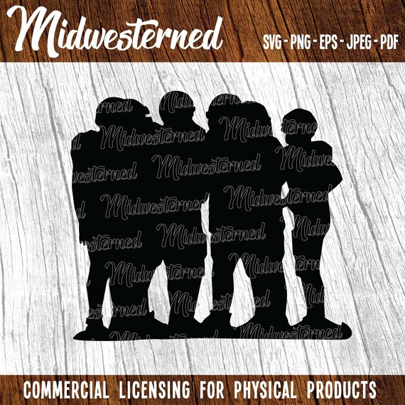 Football Huddle SVG | Etsy