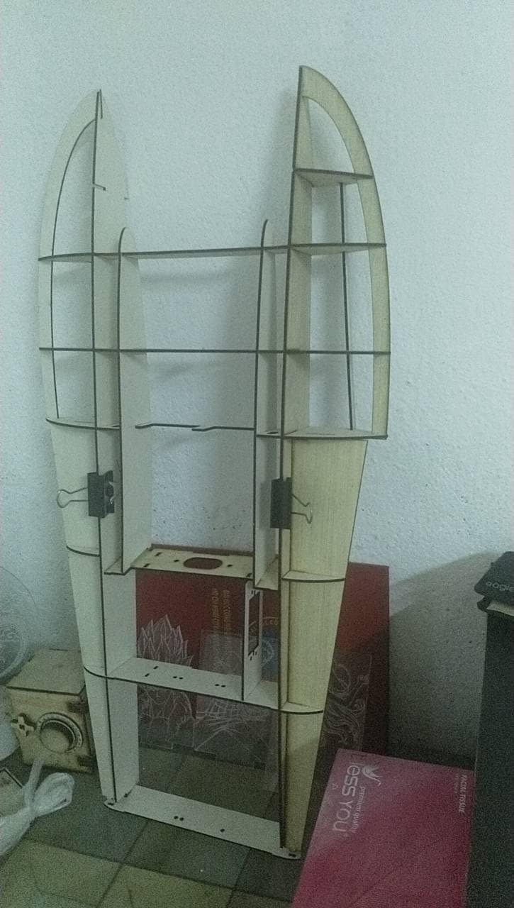 Laser Cut File - Catamaran RC Speedboat Skeleton. Laser Cut Files SVG ...