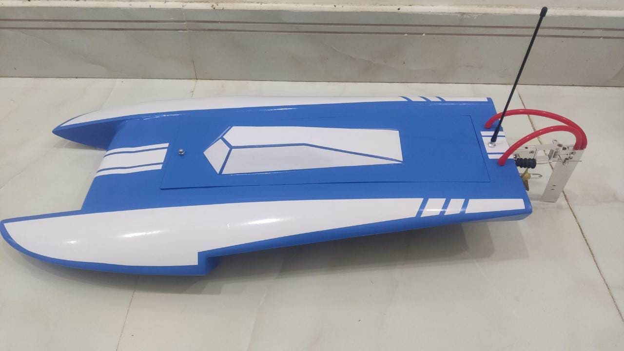 Laser Cut File - Catamaran RC Speedboat Skeleton. Laser Cut Files SVG ...