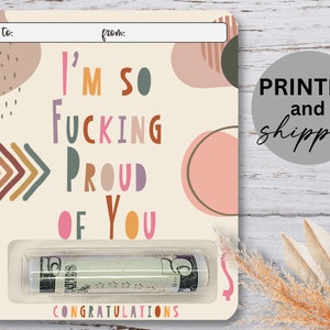 Congratulations Money Card, Graduate Money Holder Card, Graduation Cash ...