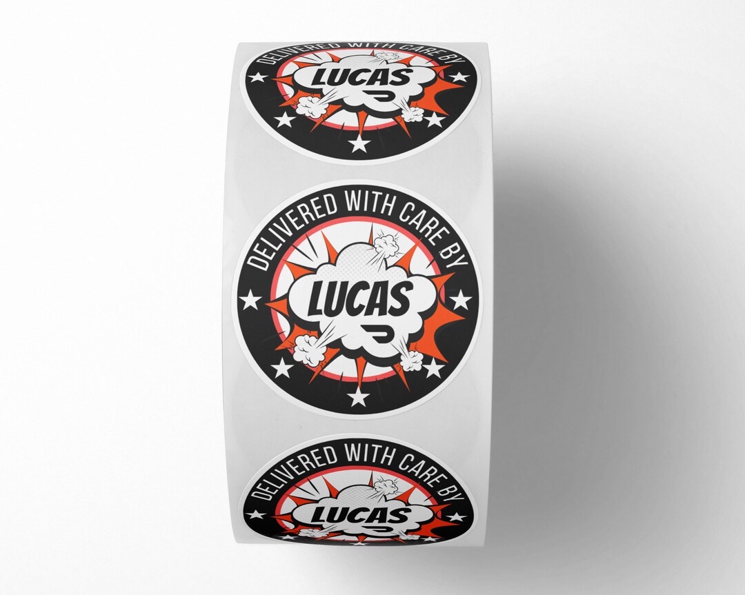 Doordash Stickers, Delivery Driver Stickers Roll, Food Delivery Bag ...