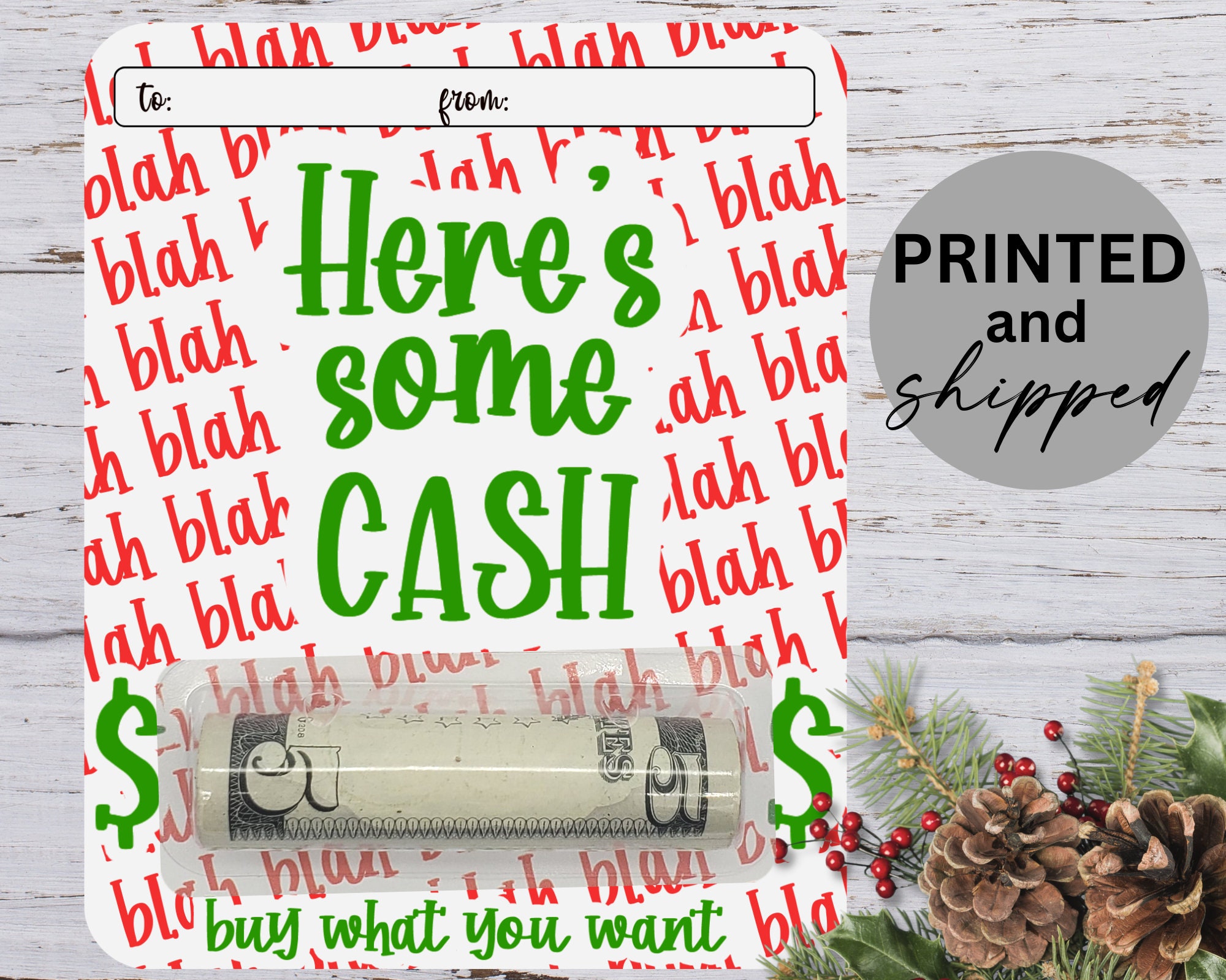 Christmas Funny Money