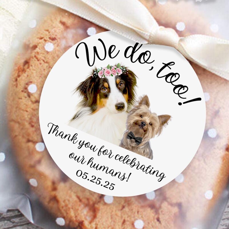 Dog Wedding Sticker - Etsy