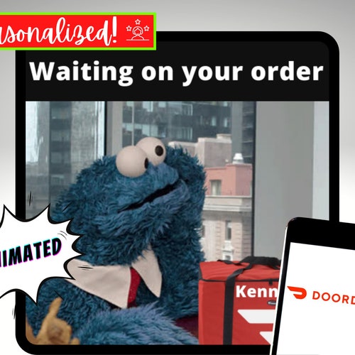 Personalized Dasher Dog Animated on My Way Text Custom - Etsy Canada