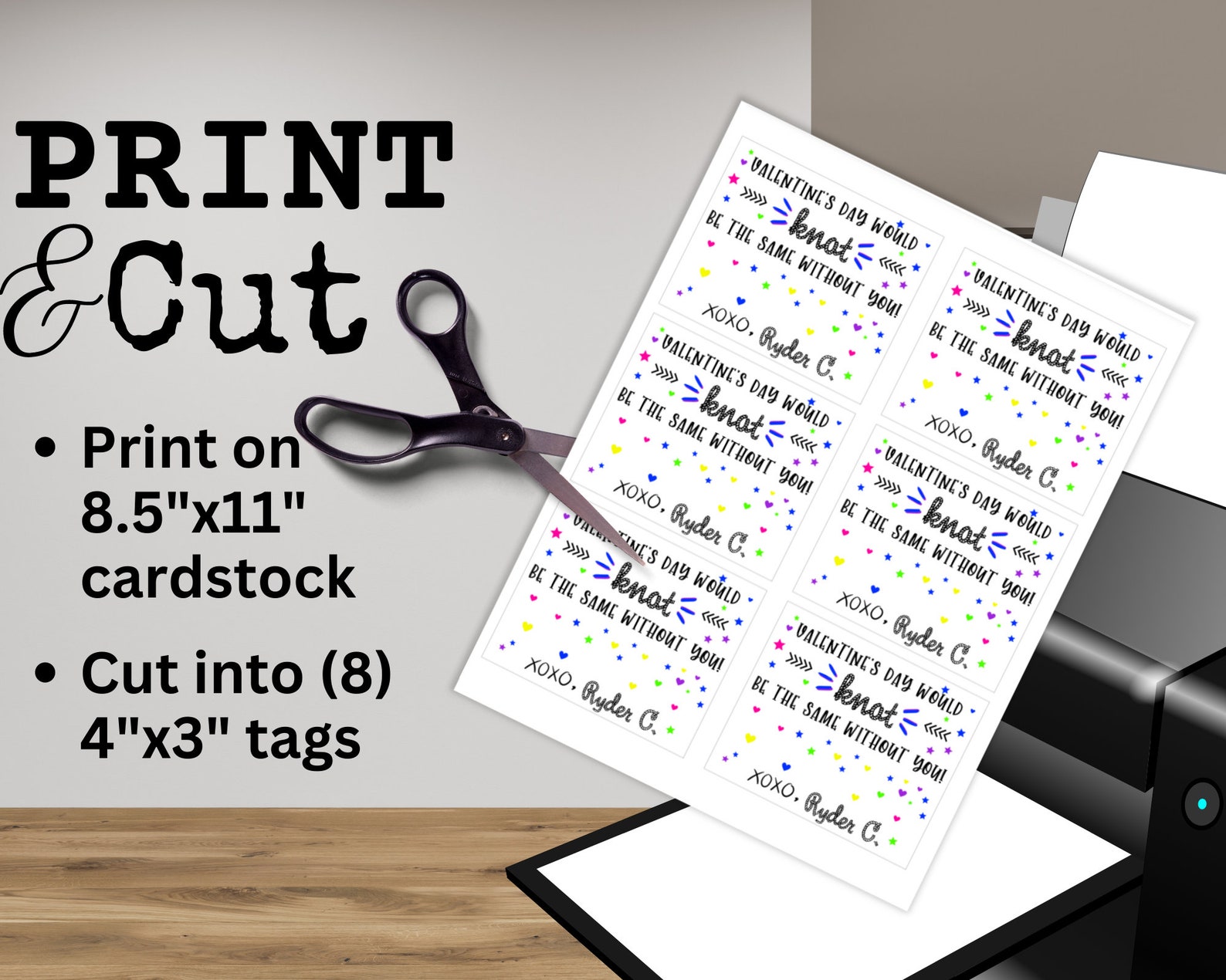 Friendship Bracelet Printable Valentines Day Cards Classroom - Etsy