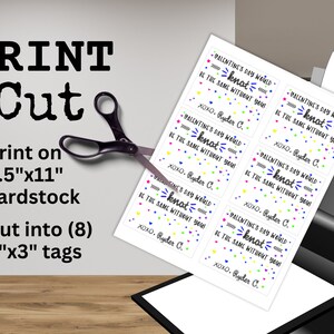 Friendship Bracelet Printable Valentines Day Cards, Classroom Party ...