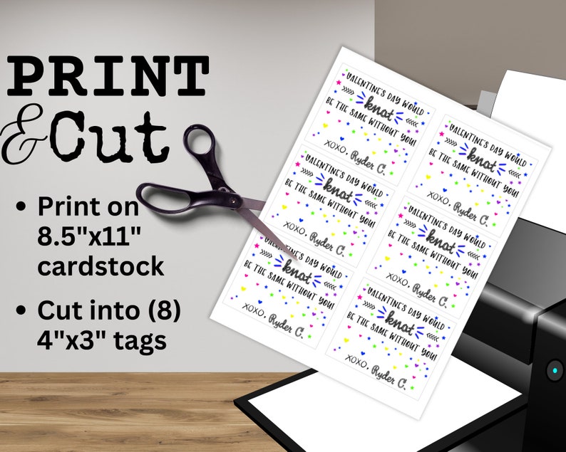 Friendship Bracelet Printable Valentines Day Cards Classroom - Etsy