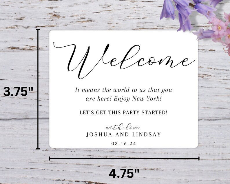 Welcome Bag Stickers Wedding, Hotel Welcome Bag Stickers Bulk ...