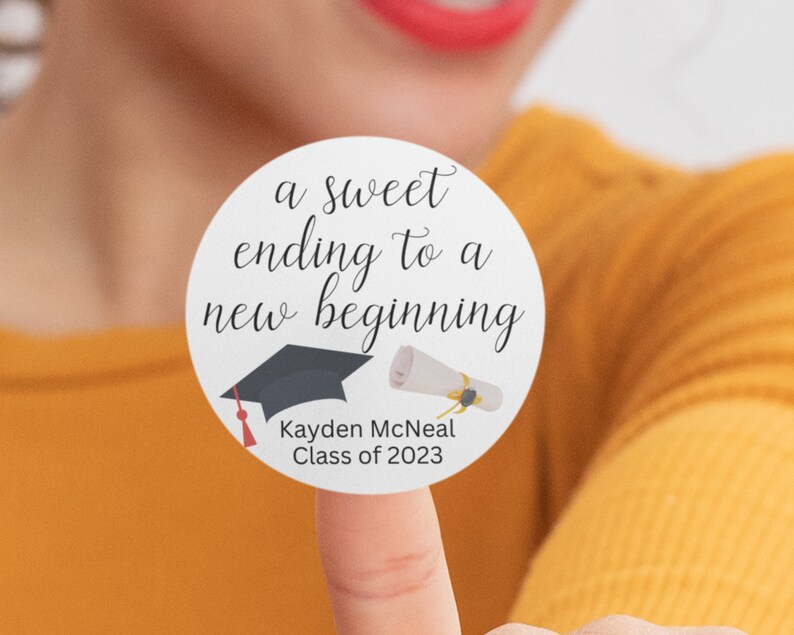 Graduation Stickers for Favors Graduation Decorations 2023 - Etsy