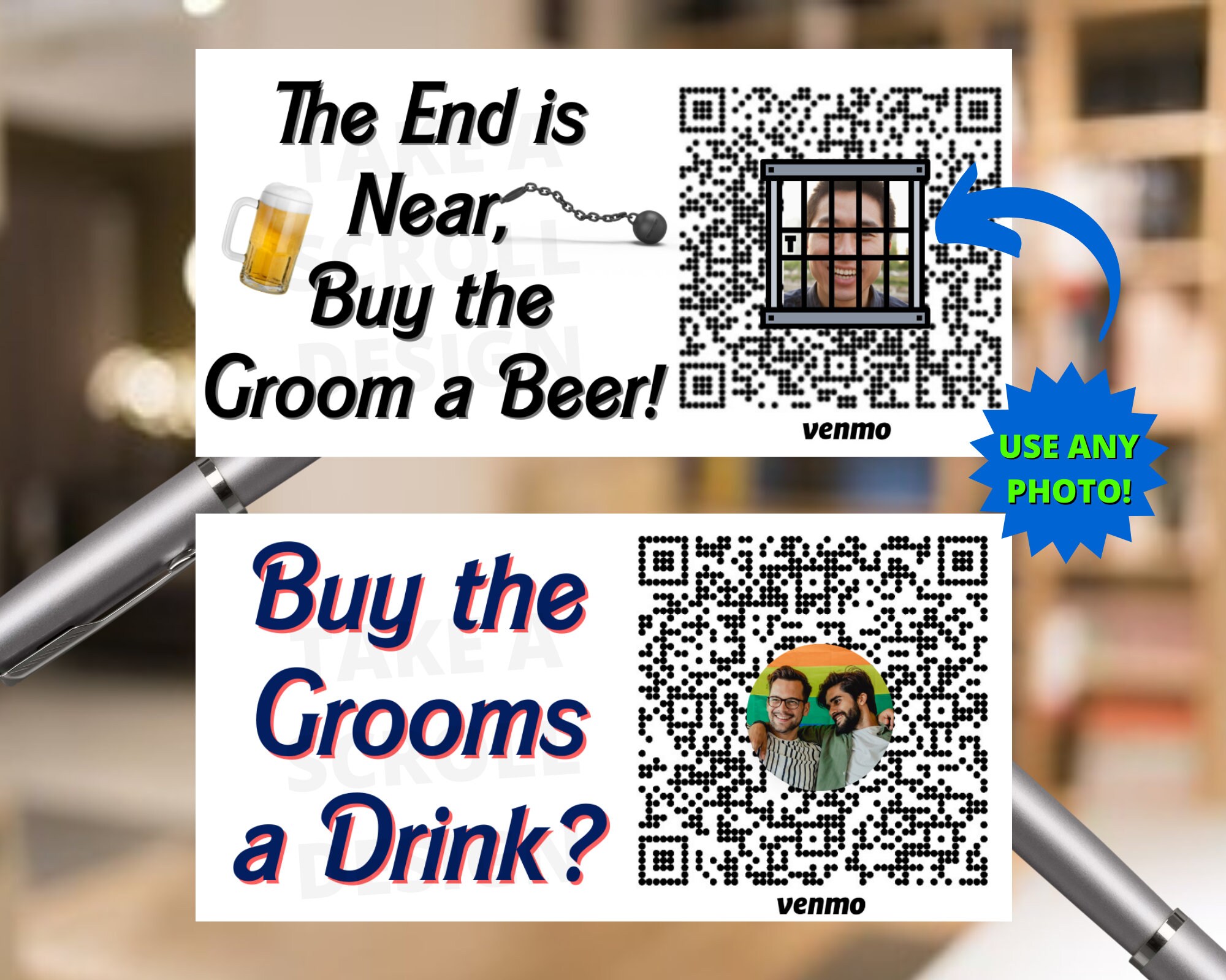 Bachelor Party Venmo Stickers Bachelor Party Favors Bachelor - Etsy