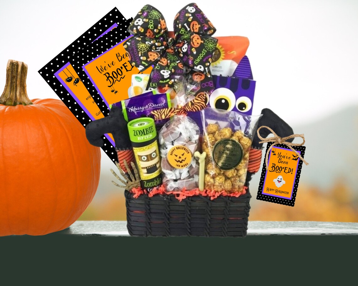 You've Been Booed PRINTABLE Boo Basket Kid Halloween - Etsy