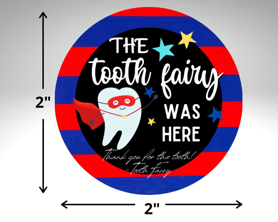 Tooth Fairy Stickers Tooth Fairy Gift Ideas for Girls Tooth - Etsy