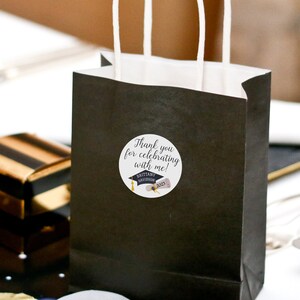 Graduation Thank You Stickers, Graduation Decorations 2025, Custom ...