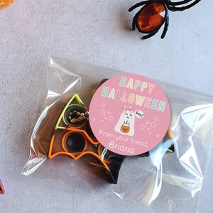 Halloween Stickers for Treat Bags, Favor Labels for Classroom Party ...