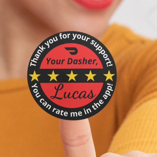 Doordash Thank You - Etsy