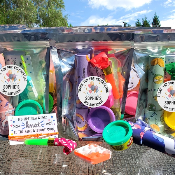 Unisex Party Favors Kids Birthday - Etsy