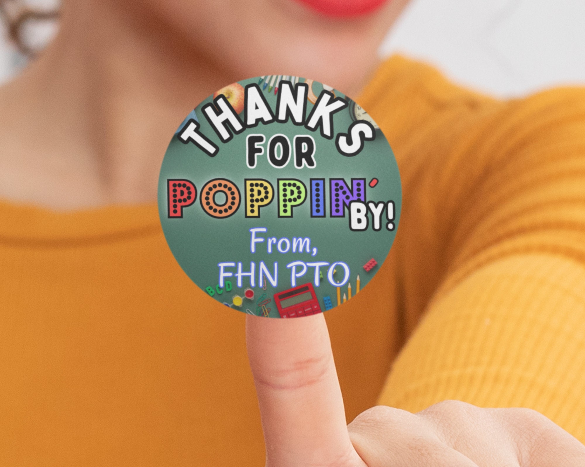 Back to School Poppin' Stickers, Meet the Teacher Gifts for Students ...