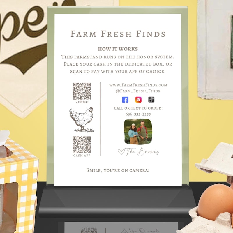 Farm Stand Sign - Etsy